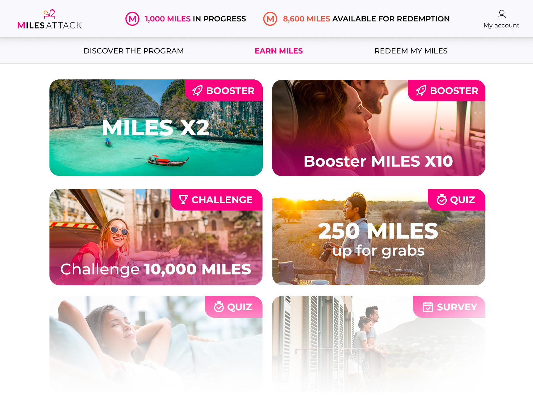 Loyalty Program for Travel Agents